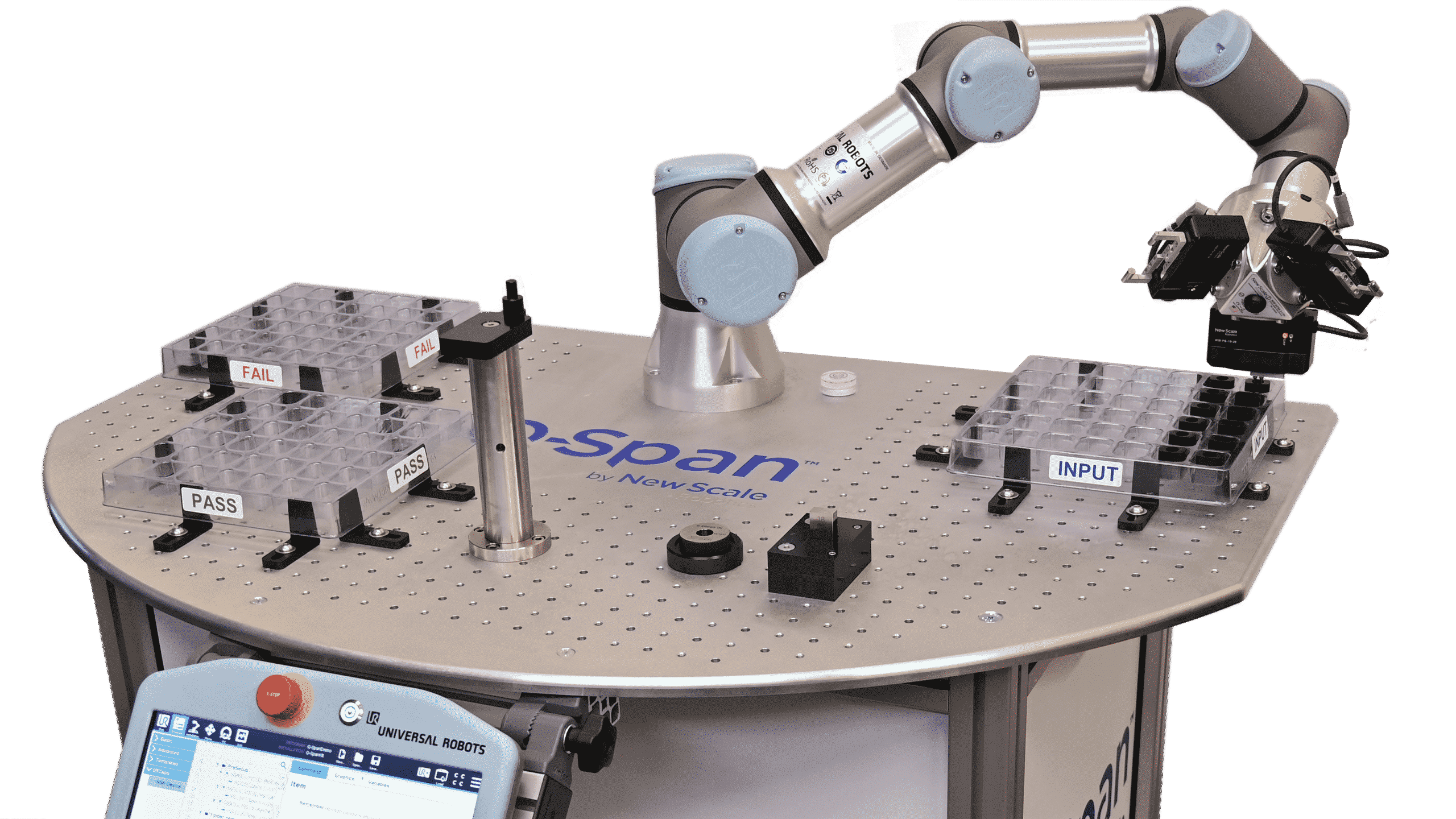 Q-Span Cobot Workstation | New Scale Robotics | SI GmbH