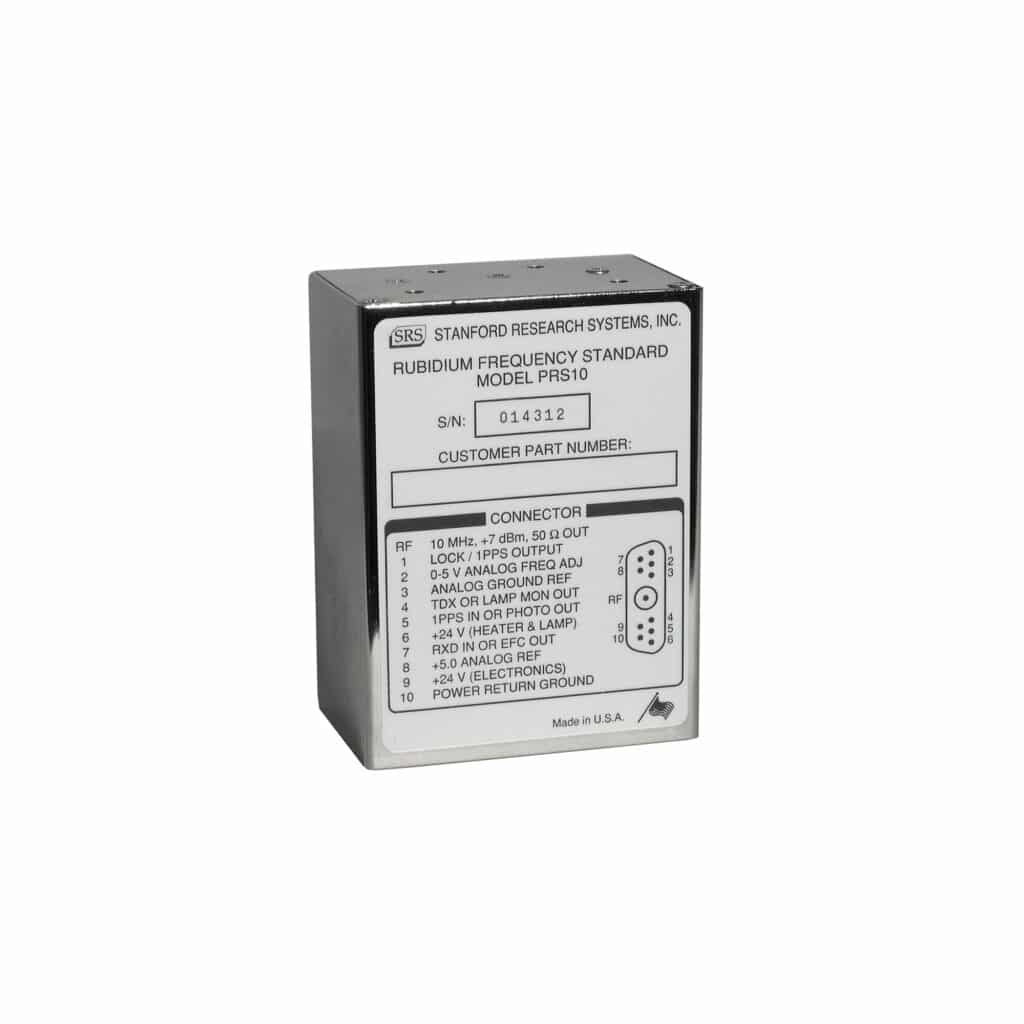 Frequenzstandards & Rubidium-Oszillatoren | SI Scientific Instruments